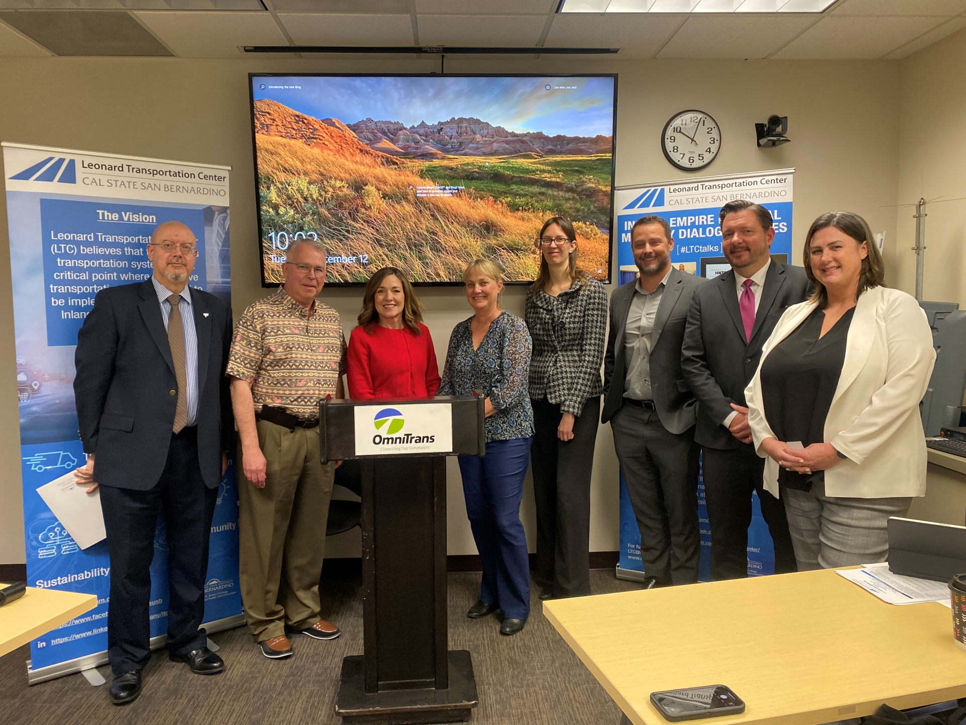 Conversations | William and Barbara Leonard Transportation Center | CSUSB